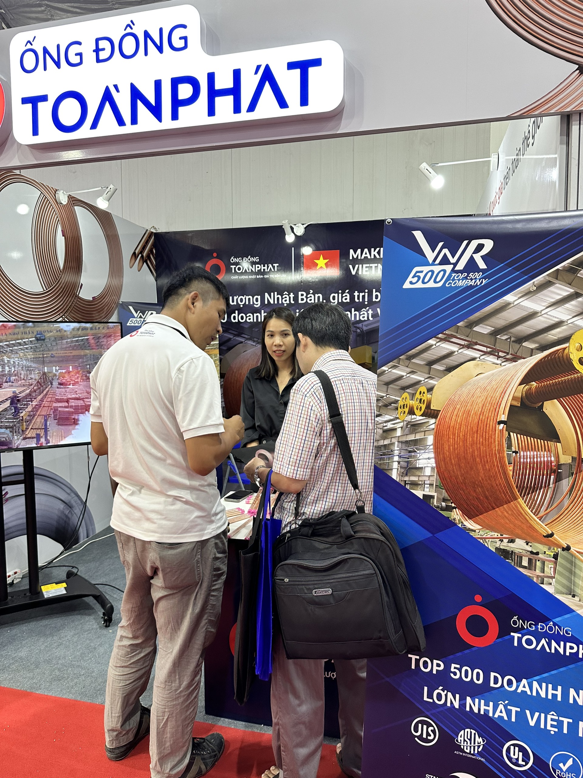 Ống đồng Toàn Phát: Đột Phá và Sáng Tạo tại Triển Lãm Vietbuild 2024 - toanphat.vn